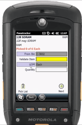Dynamics GP Automating Warehouse Management